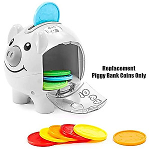 Replacement Parts for Fisher-Price Laugh and Learn ~ Laugh and Learn Smart Stages Piggy Bank - CDG67 ~ Replacement Piggy Bank Coins