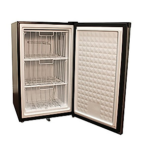 SPT UF-304SS: 3.0 cu.ft. Upright Freezer in Stainless Steel - ENERGY STAR