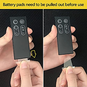 965824-01 965824-02 Replacement Remote Control for Dyson Fan Models AM06 AM07 AM08 with Magnetic