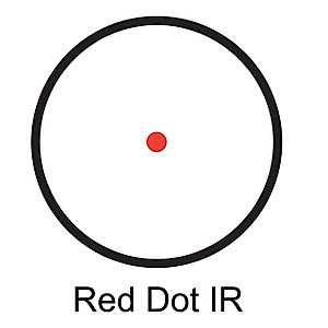 Barska AC13160 1x30 HQ Red Dot Sight with Quick-Release Mount, Black