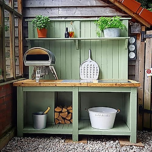 ROCCBOX Pizza Oven by Gozney - Outdoor Portable - Gas Fired, Fire & Stone Outdoor Pizza Oven, Includes Professional Grade Pizza Peel