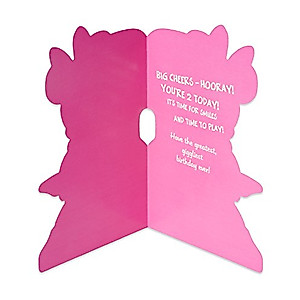 American Greetings 2nd Birthday Card for Girl (Minnie Mouse)