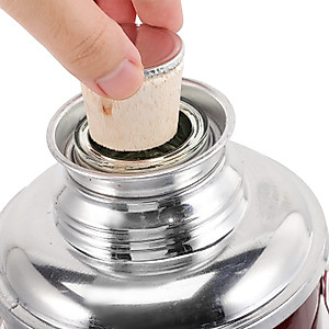 Housoutil Insulated Stainless Steel Water Bottle Chinese Traditional Flask Double Walled Travel Mug Vacuum Coffee Cup Keeps Hot and Cold Leakproof Lids