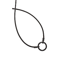 World Famous and Original LaLoop eyeglass necklace in Black., Medium