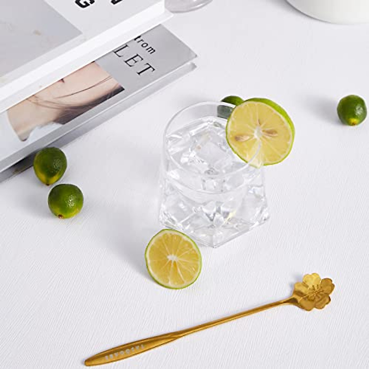 BEIYANG 2 PCS 24X24 in Marble White Wood Backdrop Boards Kit, Photography Backdrop Boards with 2 PCS Brackets for Flat Lay or Food Photography