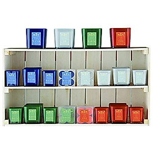 Root Candles Scented Tealights Elements Collection Beeswax Blend 4-Hour Tealight Candles, 8-Count, Water