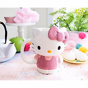 Sanrio Hello Kitty 3D Sculpted Ceramic Mug | Holds 20 Ounces
