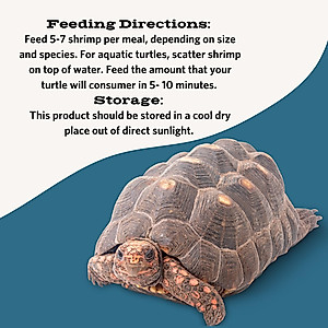 Fluker's Freeze Dried River Shrimp for Reptiles, Packed with Protein and Essential Nutrients, 1 lb. Value Pack