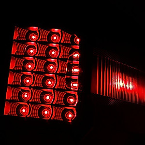 AKKON - For 2014 2015-2018 Chevy Silverado | GMC Sierra LH & RH Black Replacement LED Tail Lights Tail Lamps Pair Set