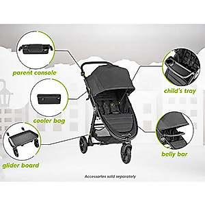 Baby Jogger Chicco/Peg Perego Car Seat Adapters for City Mini 2 and City Mini GT2 Strollers, Black