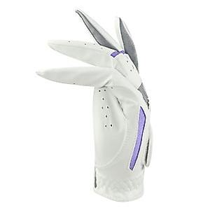 Etonic Golf Ladies LRH Stabilizer F1T Sport Glove (2 Pack) White Large
