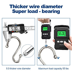 TOPROD Shower Curtain Hooks Rings, Stainless Steel S Shaped Shower Hooks Rust Proof, Shower Curtain Hangers for Shower Curtain, Kitchen, Wardrobe & Garden, Brushed Nickel, Set of 12