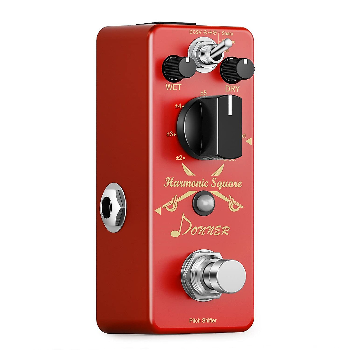 Donner Octave Guitar Pedal Bundle with Auto Wah Pedal Dynamic Wah Envelope Filter Guitar Effect Pedal True Bypass
