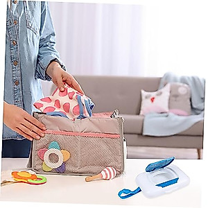 Alipis 2Pcs Wipe Box Baby Tissue Holder Filling Baby Diapers Wipe Warmer Wet Tissue Holder Wipes Dispenser Tissue Dispenser Outdoor Tissue Baby Accessories pp Baby Holder