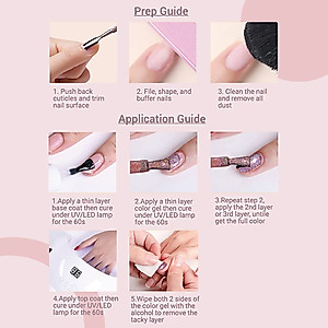 COSMOO Holographic Gel Nail Polish, Holo Nail Polish with Shiny Shimmer Laser Effect (Holo-012)