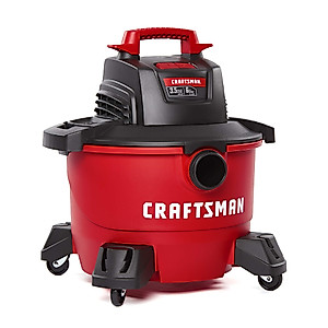 CRAFTSMAN 3" X 21" Belt Sander with 6 Gallon 3.5 Peak HP Wet/Dry Vac, Portable Shop Vacuum (CMEW213AM & CMXEVBE17584)
