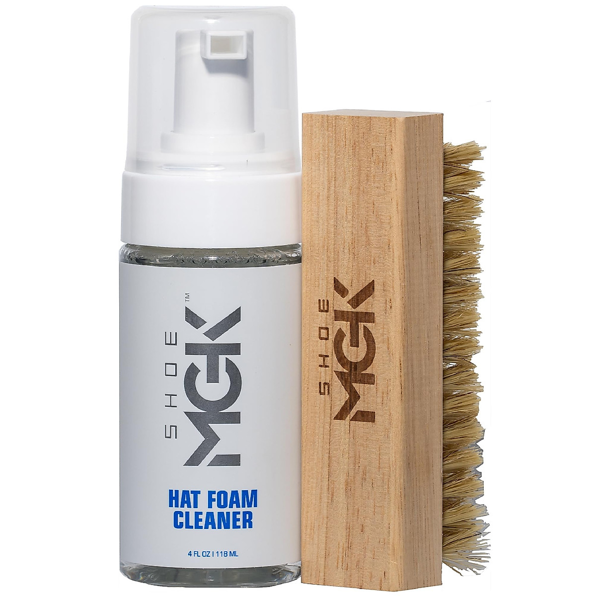 Shoe MGK Hat Cleaner Kit - Foam Cleaner & Brush for All Hat Types