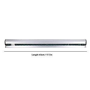 Aluminum Ticket Rack, Wall Mounted Sliding Ticket Rack, Kitchen Restaurant Order Rack for Restaurant, Coffee Shop, Bar (Length 45cm)