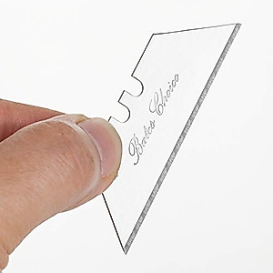 Bates- Utility Knife Blades, 40 Pack, Box Cutter Blades, Razor Blades Utility Knife, Razor Knife Blades, Replacement Blades, Razor Blades for Box Cutters, Box Razor Blades, Box Cutter Blades Refills.