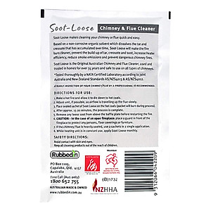 Firewise 18 Treatments Soot-Loose Chimney & Flue Cleaner Dissolves Soot, Tar and Creosote Increases Heater Efficiency, Reduces Smoke Emissions & Non-Corrosive