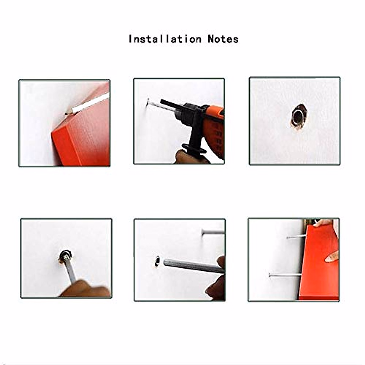 PIBM Stylish Simplicity Shelf Wall Mounted Floating Rack Shelves Solid Wood Bookshelf Storage Smooth Multifunction Living Room Kitchen,3 Colors,3 Sizes, White ,