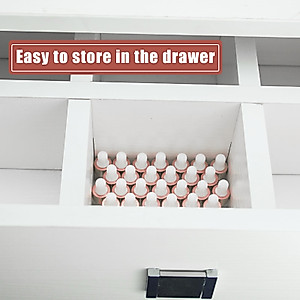 Easeen 50 Pcs Sample Dropper Bottles, 1ml Mini Dropper Bottles with 2 Pcs Plastic Droppers for Traveling Essential Oils DIY Cosmetic Liquid Sample Perfume (Rose Gold)