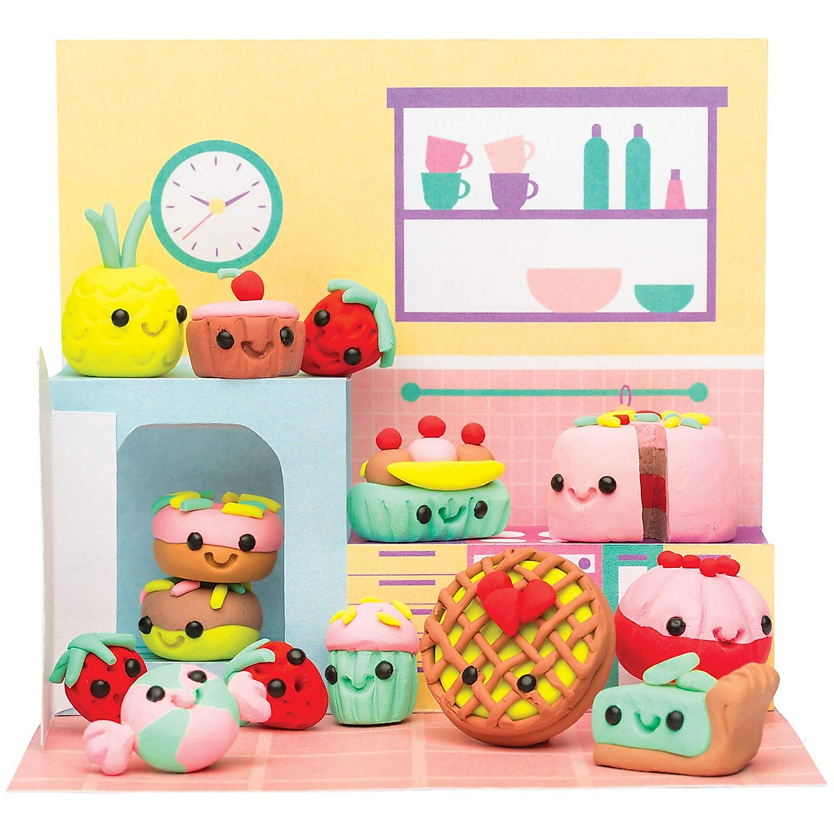 Klutz Mini Eraser Sweets Craft Kit Brown/a, 5" Length x 1.5" Width x 9" Height