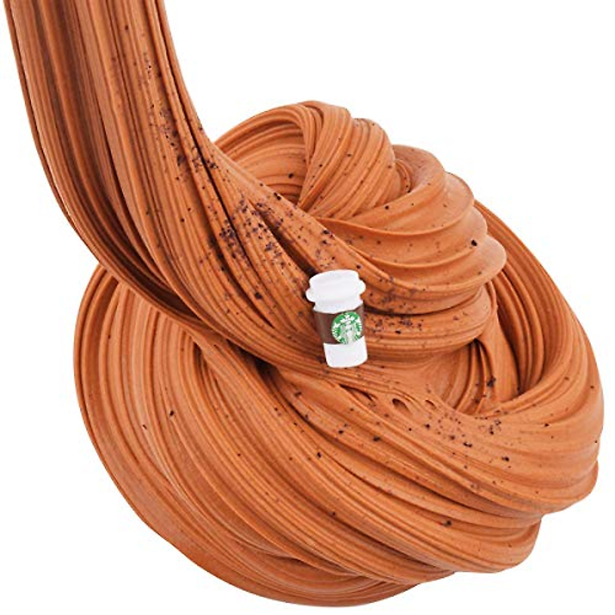 Butter Slime Kit 3 Pack with Coffee Slime, Milk Slime and Lemon Slime, Beverage Slime, Non-Sticky Sludge Super Soft Cotton Putty Toys, Birthday Gifts Kids Party Favors for Girls and Boys