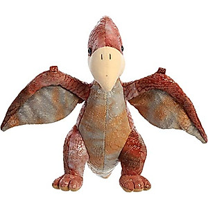 Aurora® Ferocious Dinos & Dragons Pteranodon Stuffed Animal - Prehistoric Fun - Cuddly Companions - Brown 11 Inches