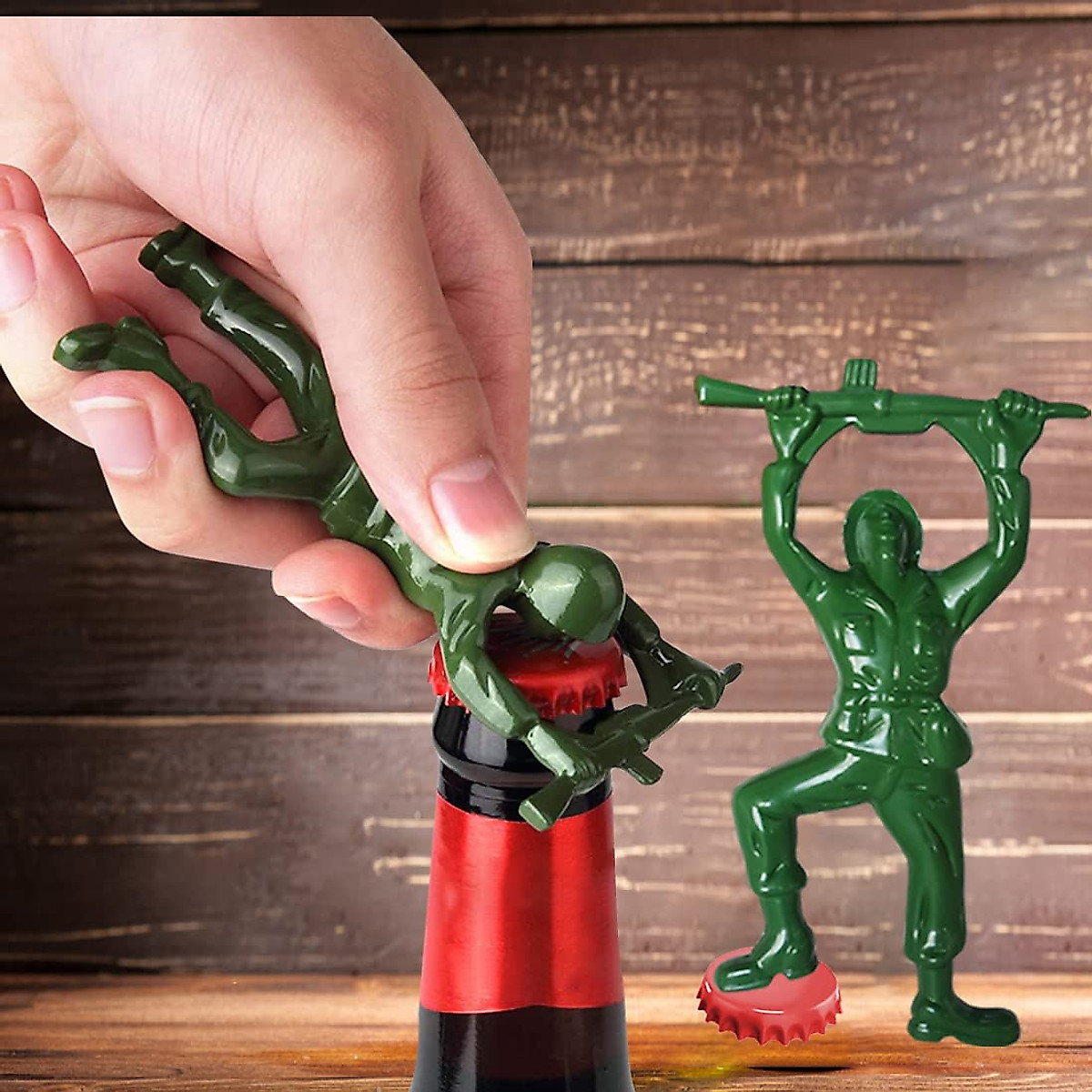 50 Cal Shot Glass,Army Men Bottle Opener,Army Gift for Men in Military,Green Army Bottle Opener,Sergeant Gifts Army,Army Themed Gifts,Shot Accessories Drinking,Cool Shot Glasses for Men