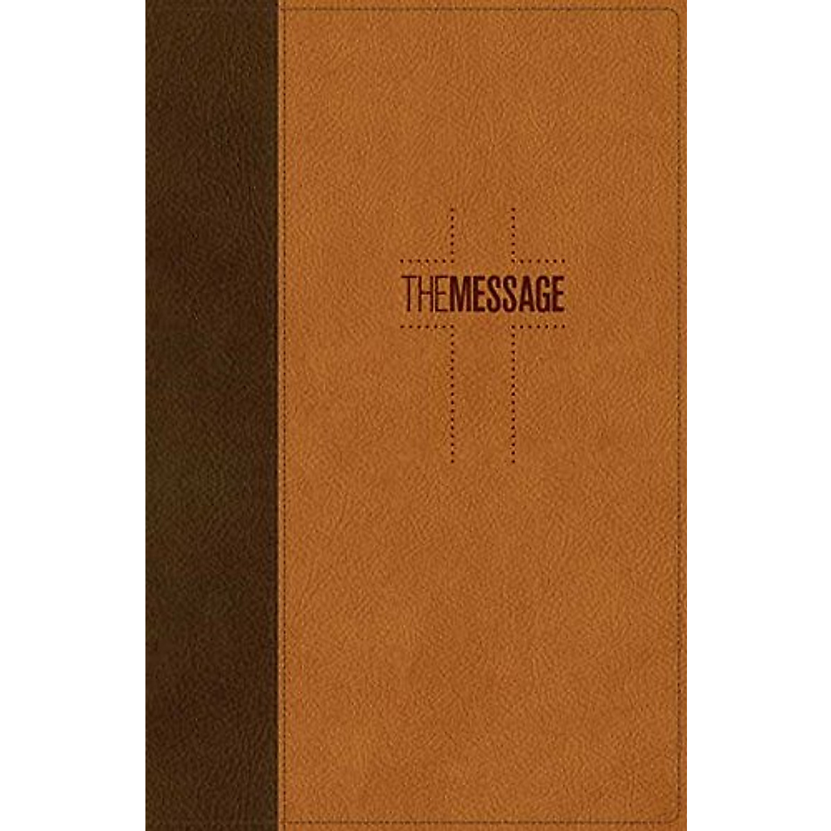 The Message Deluxe Gift Bible (Leather-Look, Brown/Saddle Tan): The Bible in Contemporary Language