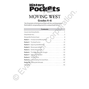 History Pockets: Moving West, Grades 4-6+
