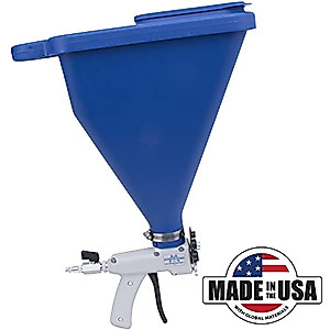 MARSHALLTOWN SharpShooter® I - 2 Gallon Hopper - 45 Degree Angle Adapter Included - Built in Air Control Valve - 693