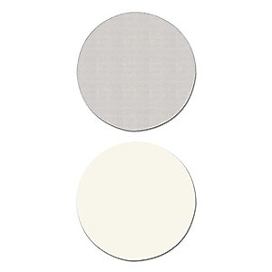 Alera ALETTRD36WG Reversible 35-3/8 in. x 35-3/8 in. Round Laminate Table Top - White/Gray
