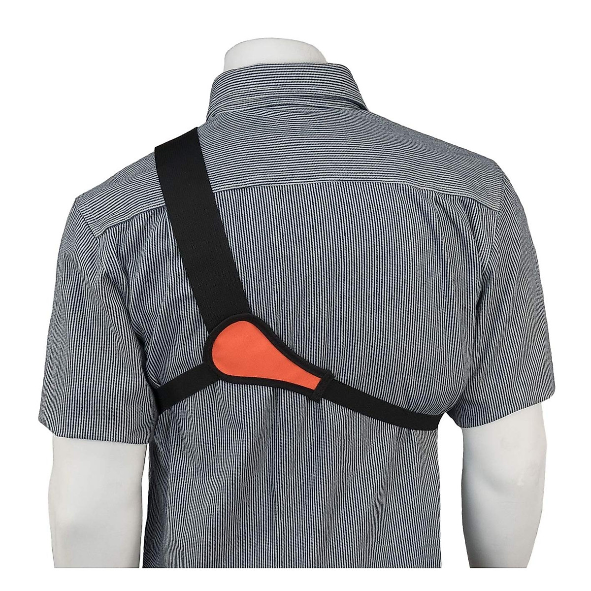 HOLSTERGUY RCH-101OR (Orange) Radio Chest Harness Shoulder Radio Holster Chest Pack Adjustable Single Radio Pouch Two-Way Radio Holster for Motorola Radios and Walkie Talkies RCH-101OR Made in USA