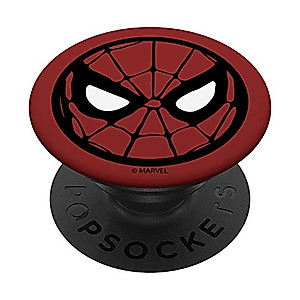 Marvel Spider-Man Circle Mask Kids PopSockets PopGrip: Swappable Grip for Phones & Tablets