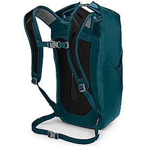 Osprey Transporter 30L Roll Top Waterproof Laptop Backpack, Night Jungle Blue