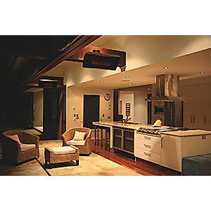 Bromic Heating BH0110003-1 Smart-Heat Platinum 500 Radiant Infrared Patio Heater, Natural Gas, 39800 BTU