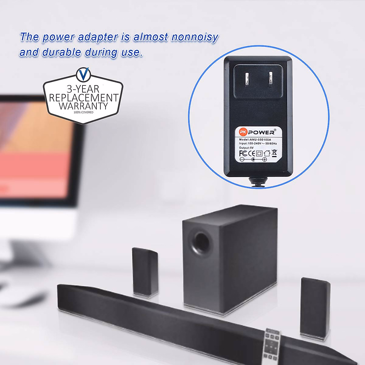 PK Power AC Adapter Charger Compatible with 6v 1a Mettler Toledo BTA231-690U Power Supply Charger