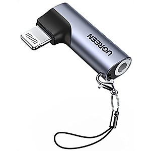 UGREEN Headphone Adapter for iPhone Bundle with Braided Lightning to 3.5mm Adapter