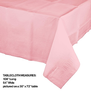 Creative Converting Classic Pink Paper Tablecloths, 3 ct