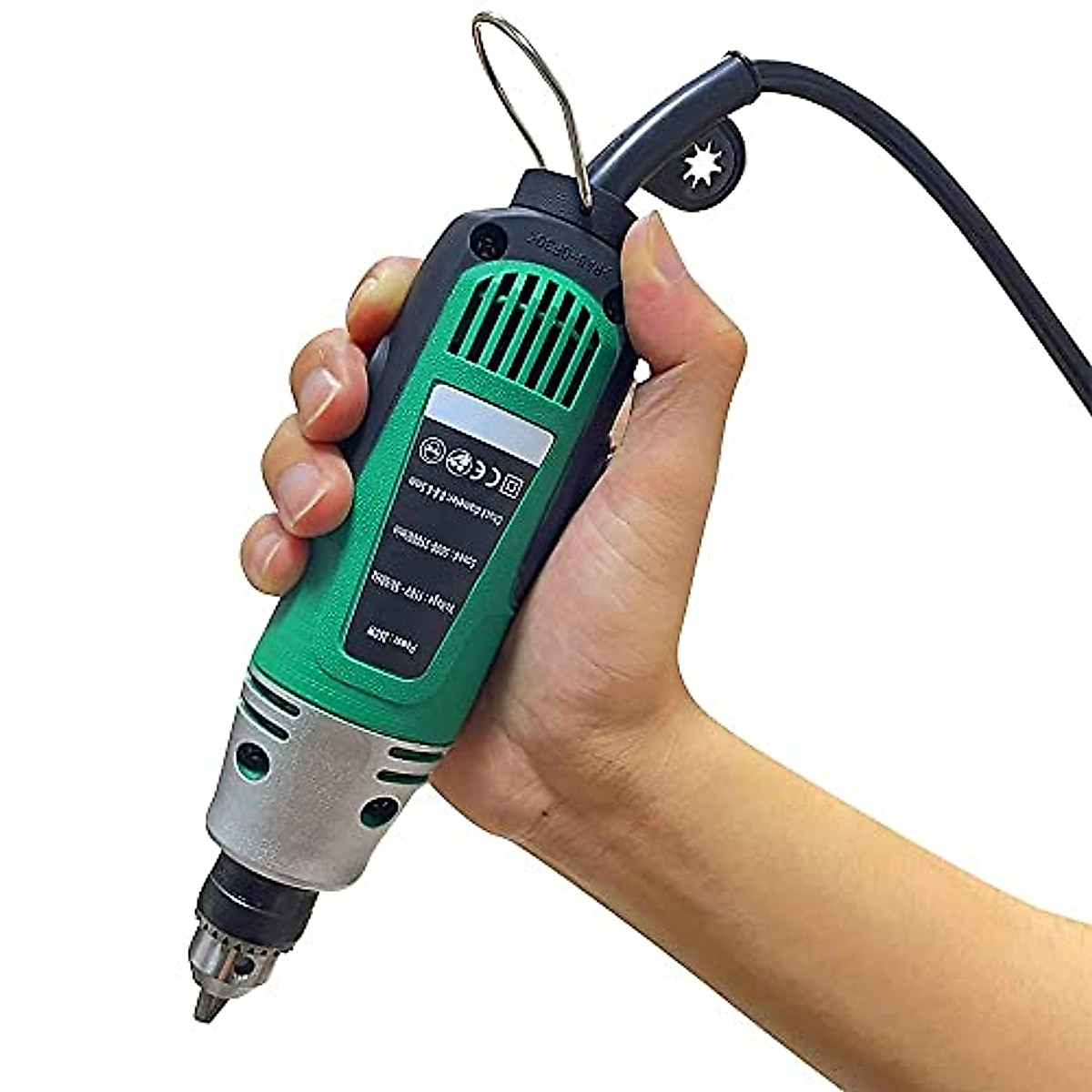 VOTOER 260W Rotary Tool Power Die Electric Multi-function Grinder Carver Set, Stepless Variable Speed Adjustment, 31000RPM, Lightweight