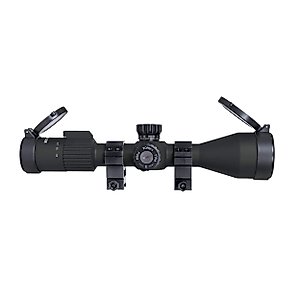 Monstrum G3 3-18x50 FFP Rifle Scope | Monstrum Extended Length Offset Scope Mount | 0 MOA | Bundle