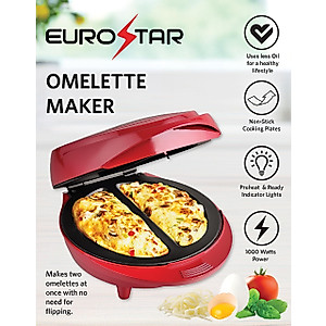 EUROSTAR Omelette Maker (RED)