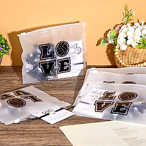 Juexica 36 Pcs Volleyball Team Gifts: 12 Bracelets, 12 Scrunchies, 12 Bags for Players and Volleyball Lovers