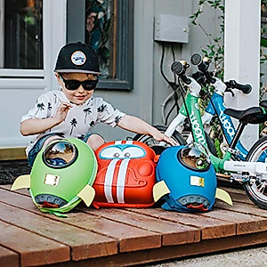 KIDDIETOTES Rocket Backpack for Toddlers, and Children - Perfect for Daycare, Preschool, Kindergarten, and Elementary School