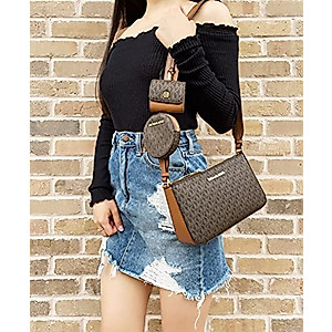 Jet Set Travel Small Logo Shoulder Bag with Pouches