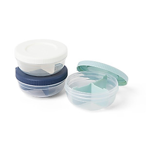 SnapLock Kitchen Tool Food Container, 3 Count, Clear