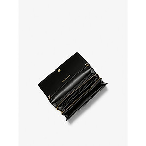 Michael Kors Jet Set Travel Multifunction Phone Crossbody Bag (Black))