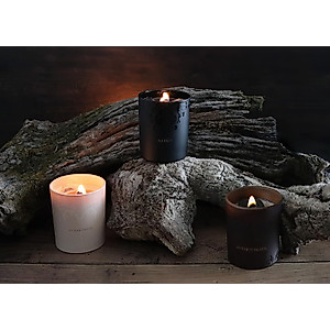 Luxury Crystal Candle for Women - Velvet Rose & Patchouli Scented Aromatherapy Candle - Manifestation Candle with Strawberry and Clear Quartz Crystals -7.4oz Natural Coconut, Soy Wax Wood Wick Candles